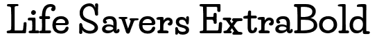 Life Savers: Free Font Download | MaisFontes