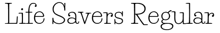 Life Savers: Free Font Download | MaisFontes