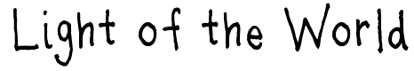 Light of the World: Free Font Download | MaisFontes