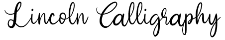 Lincoln Calligraphy Font: Free Download | MaisFontes