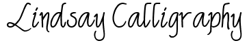 Lindsay Calligraphy: Free Font Download | MaisFontes