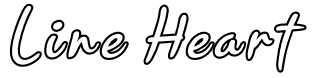 Line Heart Font: Free Download | MaisFontes