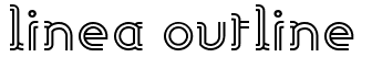 Linea Outline Font: Free Download | MaisFontes