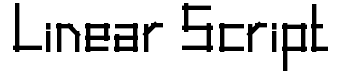Linear Script: Descargar Fuente Gratis | MaisFontes