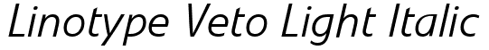 Linotype Veto Bold Italic: Free Font Download | MaisFontes