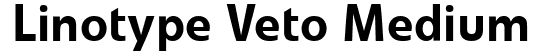 Linotype Veto Bold Italic: Free Font Download | MaisFontes