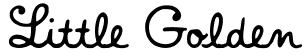 Little Golden: Free Font Download | MaisFontes