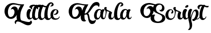 Little Karla Script: Free Font Download | MaisFontes