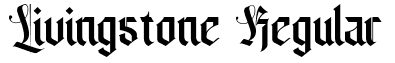 Livingstone Regular: Free Font Download | MaisFontes