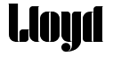 Lloyd: Free Font Download | MaisFontes