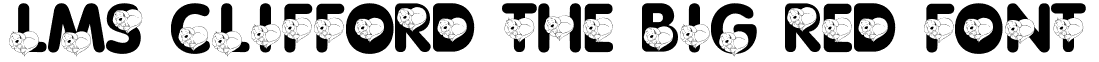 LMS Clifford The Big Red: Free Font Download | MaisFontes
