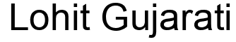 Lohit Gujarati Font: Free Download | MaisFontes