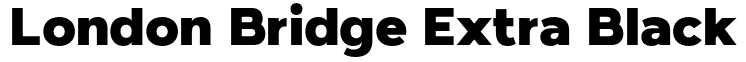 London Bridge Extra Black Font: Free Download | MaisFontes