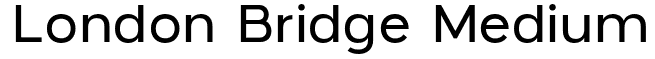 London Bridge ExtraBold: Free Font Download | MaisFontes