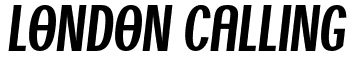 London Calling: Free Font Download | MaisFontes