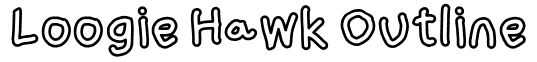 Loogie Hawk Outline: Baixar Fonte Grátis | MaisFontes