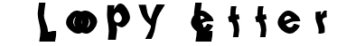 Loopy Letters: Free Font Download | MaisFontes
