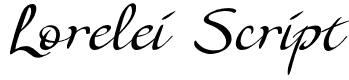 Lorelei Script: Free Font Download | MaisFontes