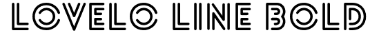 Lovelo Black Font: Free Download | MaisFontes