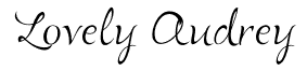Lovely Audrey: Free Font Download | MaisFontes