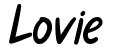 Lovie Font: Free Download | MaisFontes