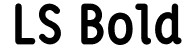 LS Bold Font: Free Download | MaisFontes