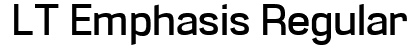 LT Emphasis Regular: Free Font Download | MaisFontes