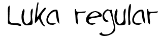 Luka regular: Free Font Download | MaisFontes