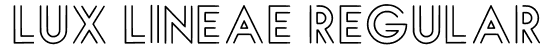 Lux Lineae Regular: Free Font Download | MaisFontes
