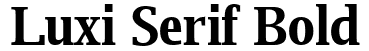 Luxi Serif Bold Font: Free Download | MaisFontes