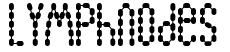 Lymphnodes: Free Font Download | MaisFontes