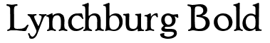 Lynchburg Bold Font: Free Download | MaisFontes