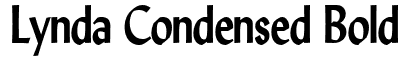 Lynda Condensed Bold: Free Font Download | MaisFontes