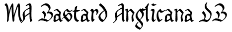 MA Bastard Anglicana DB: Free Font Download | MaisFontes