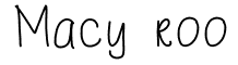 Macy roo: Free Font Download | MaisFontes