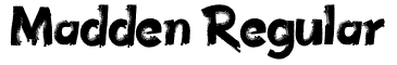 Madden Regular: Download Free Font | MaisFontes