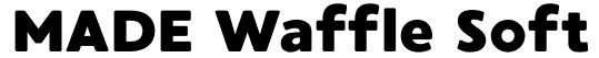 MADE Waffle Soft Font: Free Download | MaisFontes