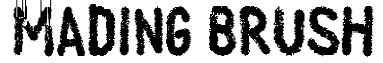 Mading Brush: Free Font Download | MaisFontes