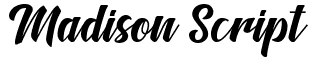 Madison Script: Free Font Download | MaisFontes
