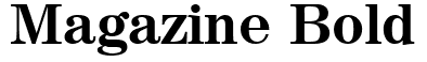 Magazine Bold: Free Font Download | MaisFontes
