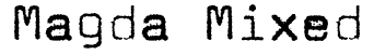 Magda Mixed: Free Font Download | MaisFontes