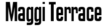 Maggi Terrace: Free Font Download | MaisFontes