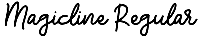 Magicline Regular: Free Font Download | MaisFontes