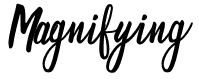 Magnifying: Free Font Download | MaisFontes