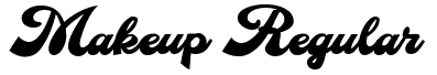 Makeup Regular Font: Free Download | MaisFontes