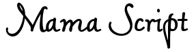 Mama Script: Free Font Download | MaisFontes