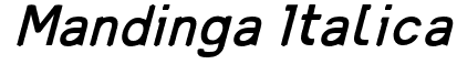 Mandinga Italica: Baixar Fonte Grátis | MaisFontes