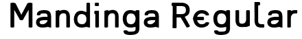 Mandinga Regular Font: Free Download | MaisFontes