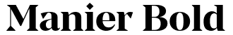 Manier Bold Font: Free Download | MaisFontes