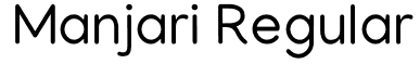 Manjari Regular: Free Font Download | MaisFontes